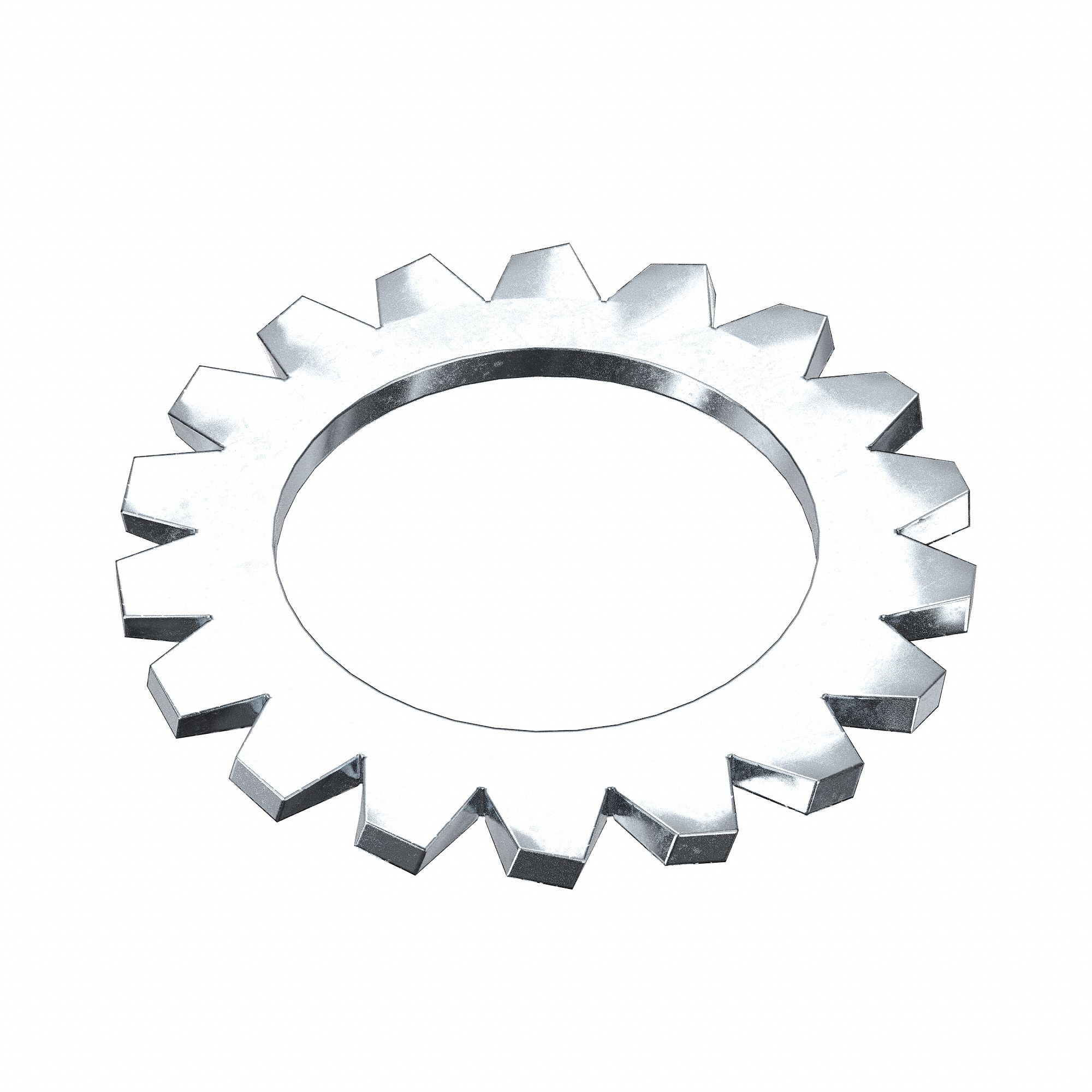 Case Hardened, Zinc Plated, External Tooth Lock Washer - 29DJ06|M37420 ...
