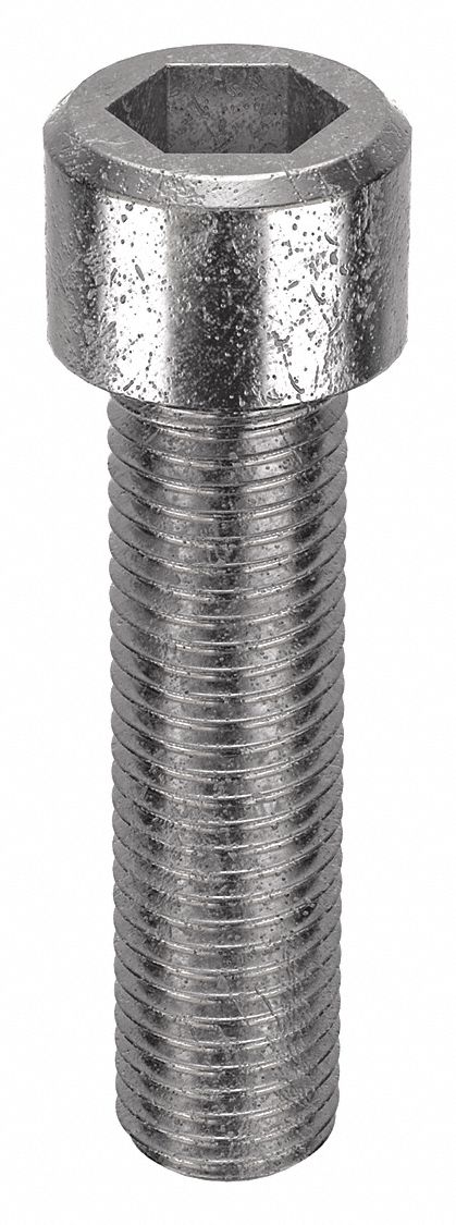 M20-2.5 Thread Size, 80 mm Lg, Socket Head Cap Screw - 29DK19|M55050 ...