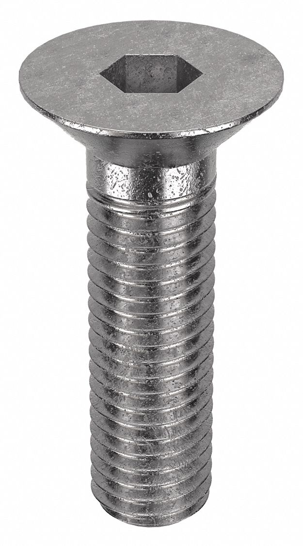 M12-1.75 Thread Size, 40 mm Lg, Socket Flat Head Screw - 29DK24|M55060.120.0040 - Grainger
