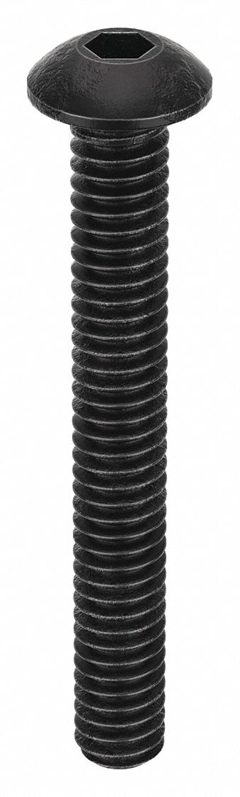 #5-40 Thread Size, 1 in Lg, Socket Head Cap Screw - 29DL61|U07150.012. ...