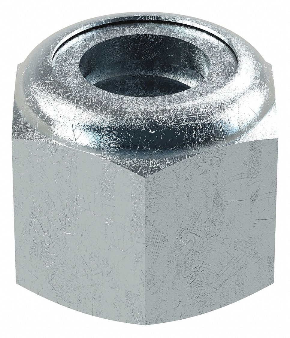 Nylon Insert, 9/16"-12 Thread Size, Lock Nut - 29DM60|U12601.056.0001 ...