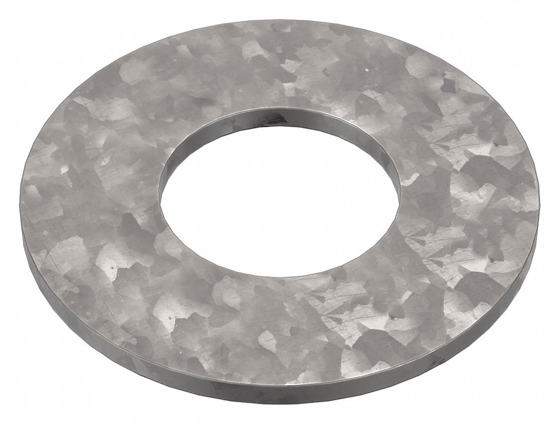 Case Hardened, Hot-Dipped Galvanized, USS Washer - 29DN11|U38157.150. ...