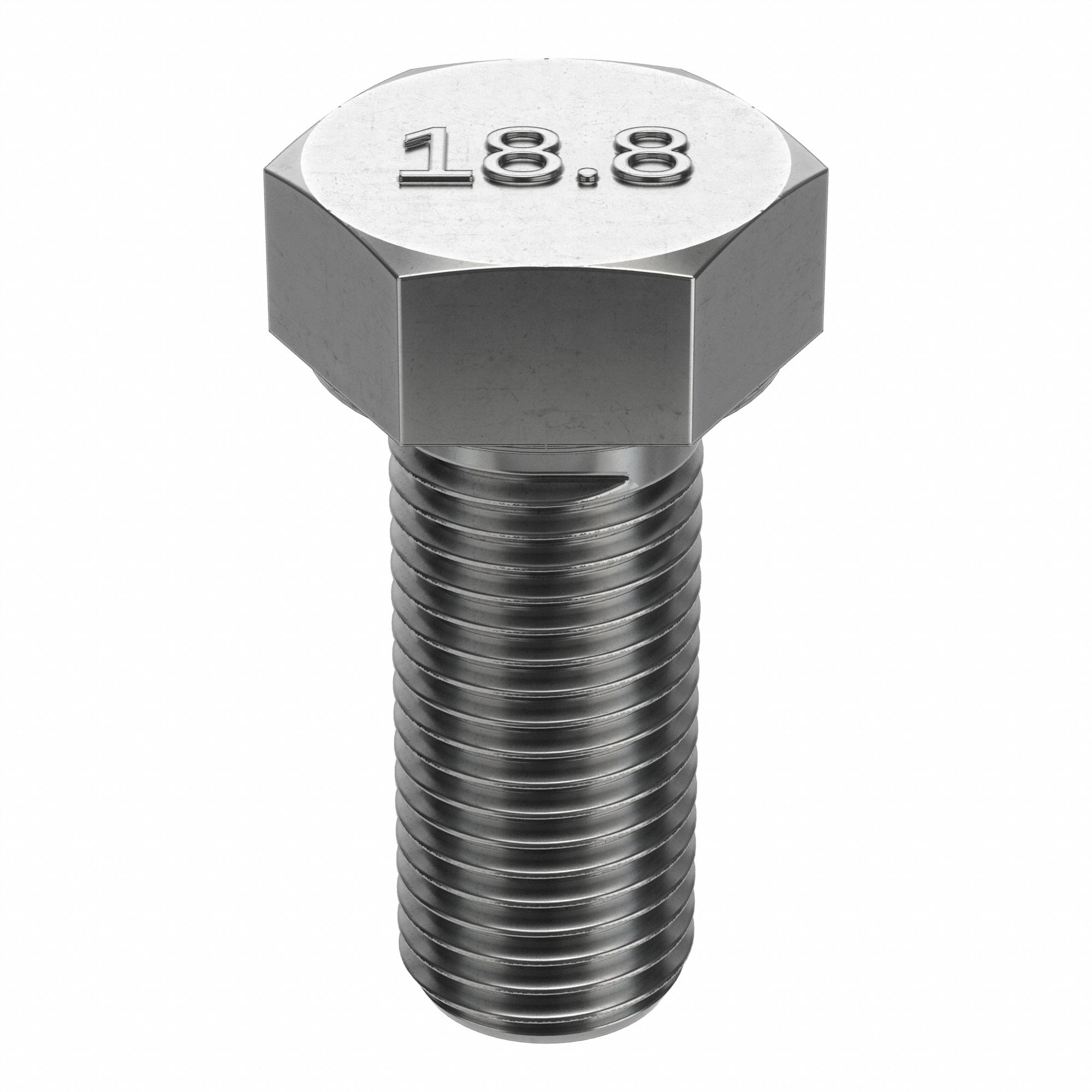 Stainless Steel, A2, Hex Head Cap Screw - 42KA52|B51000.112.0300 - Grainger