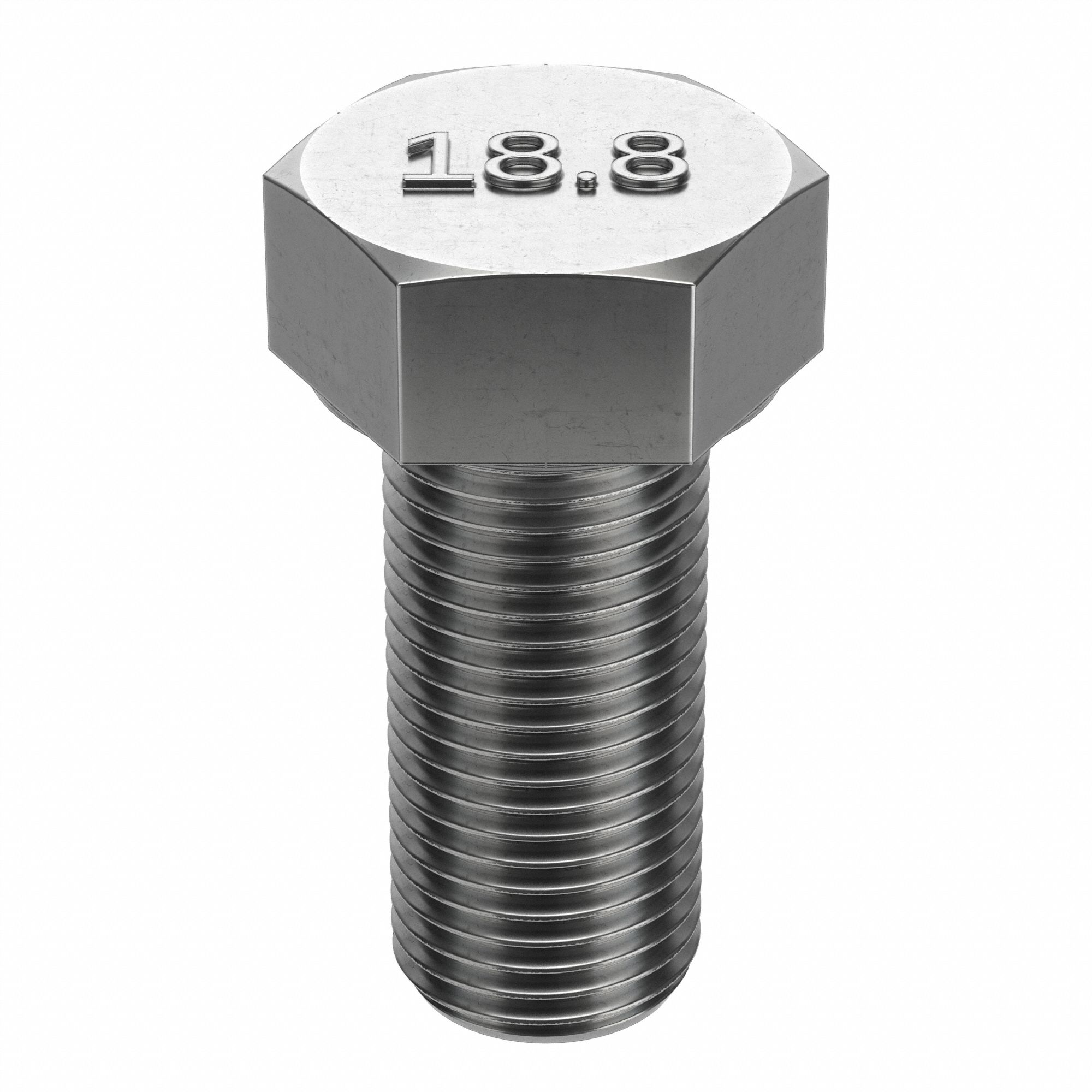 Stainless Steel, A2, Hex Head Cap Screw - 22TG71|U51007.062.0125 - Grainger
