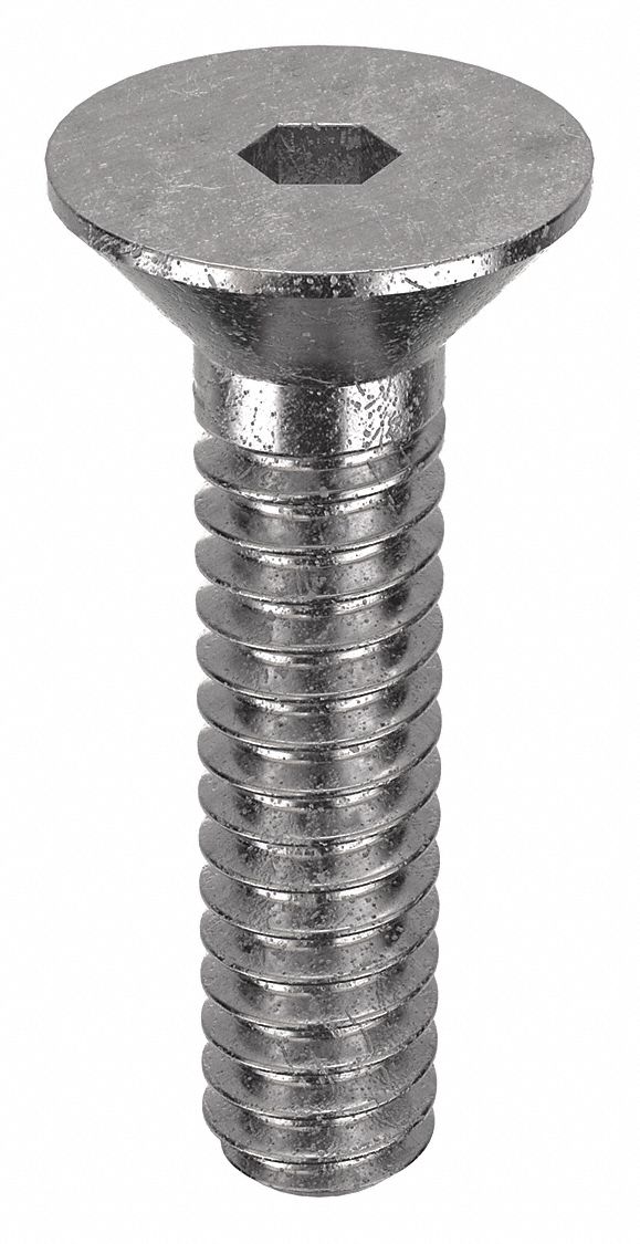 #4-40 Thread Size, 7/16 in Lg, Socket Flat Head Screw - 29DP95|U51060 ...