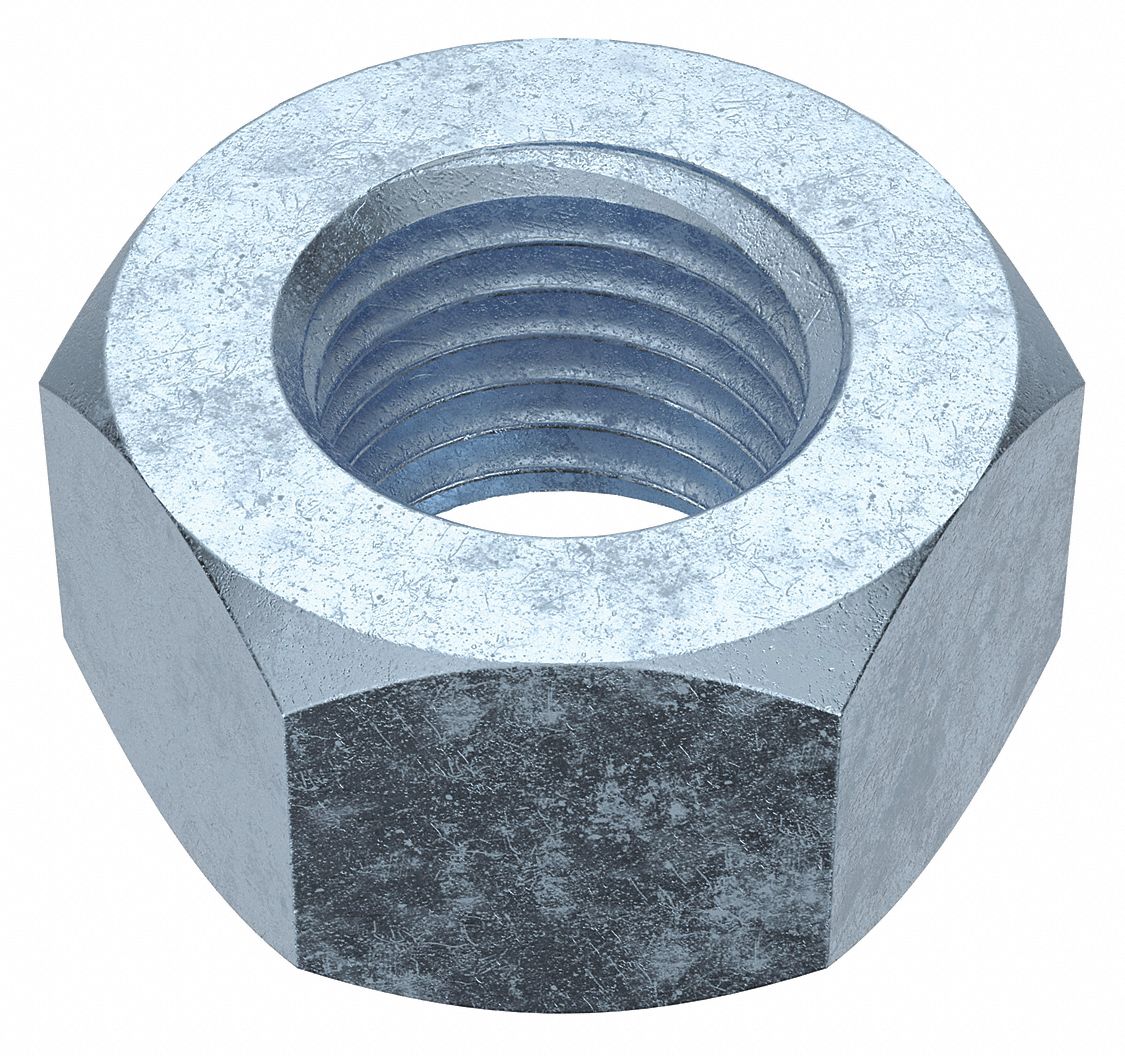 7/16"-20 Thread, 11/16 in Hex Wd, Hex Nut - 29DU60|U04162.043.0002 ...