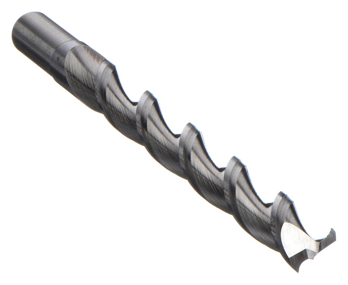 Carbon Steel Wood Drilling Bit, Pen Style, 7/16 in Bit, 5 29/32 in ...