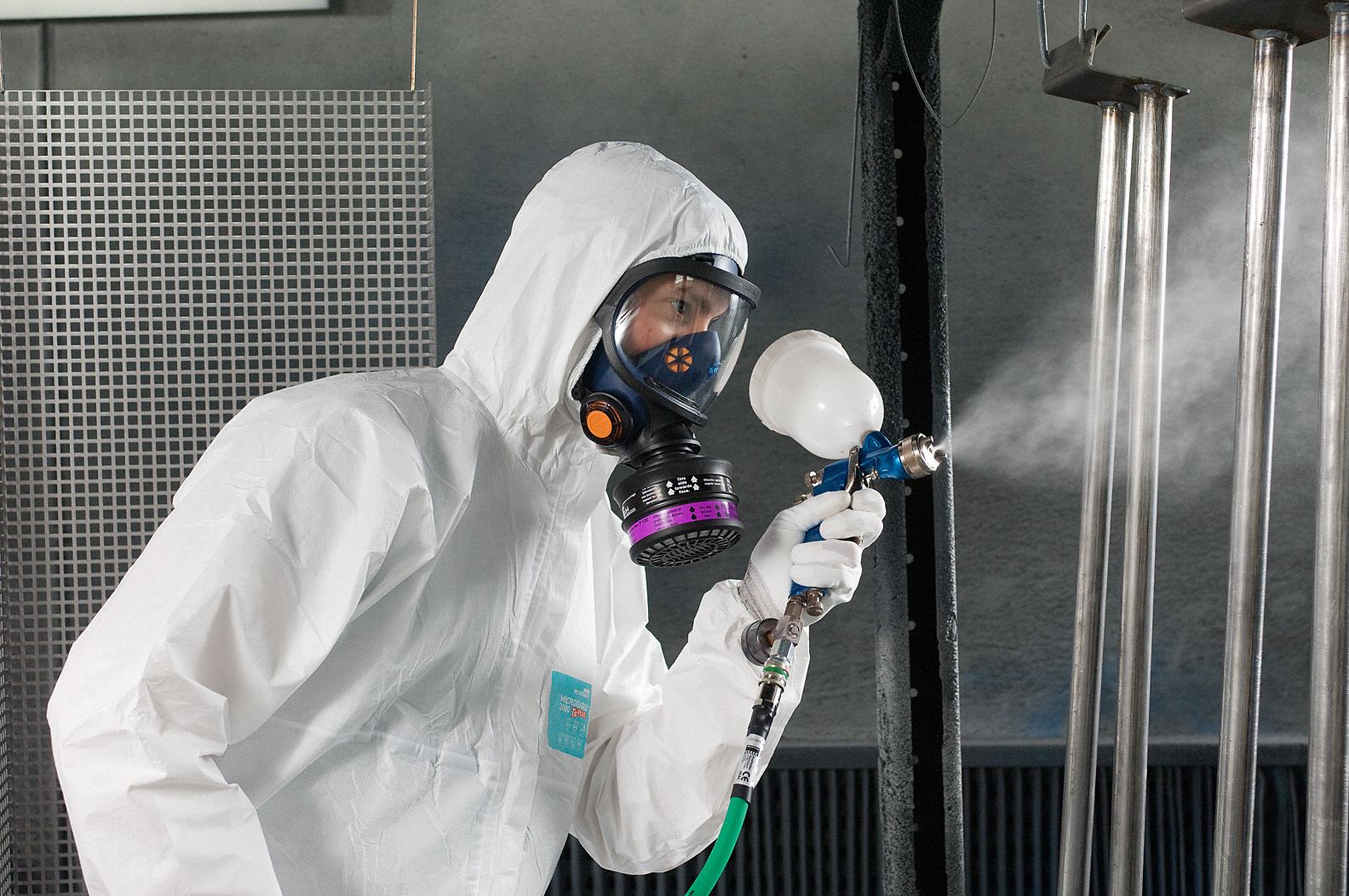 SUNDSTROM SAFETY Full Face Mask: 58 to 102 psi, Full Facepiece ...