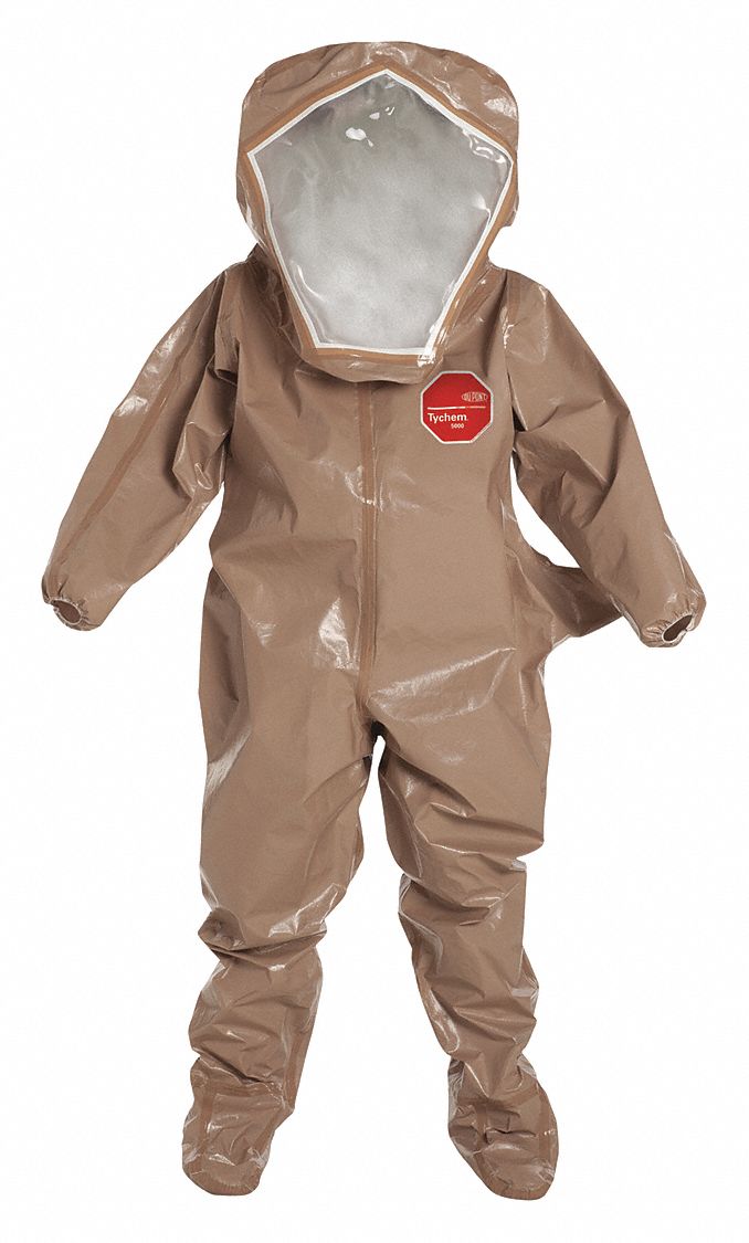 DUPONT, Hook-and-Loop, Rear, Encapsulated Suit - 29ET51 ...