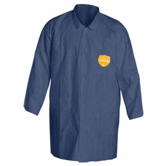 Disposable Lab Coat, 6XL, Blue, PK 30 - Grainger
