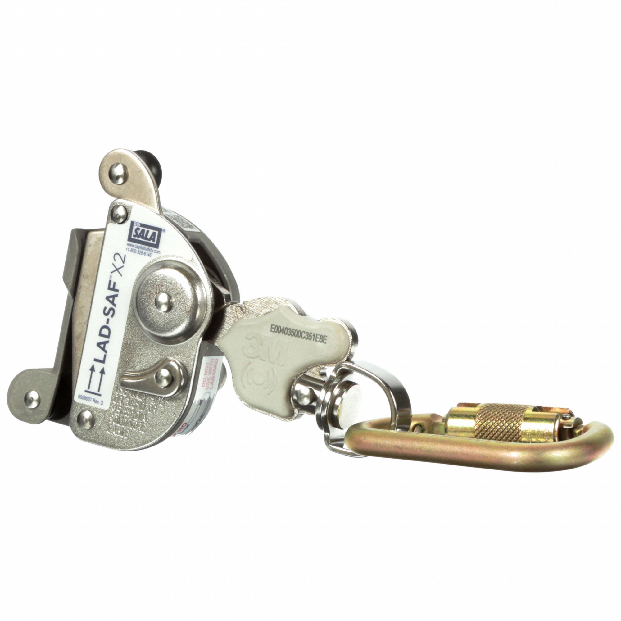 3M DBI-SALA, Trailing, Stainless Steel, Cable Sleeve - 29EZ46|6160030 ...