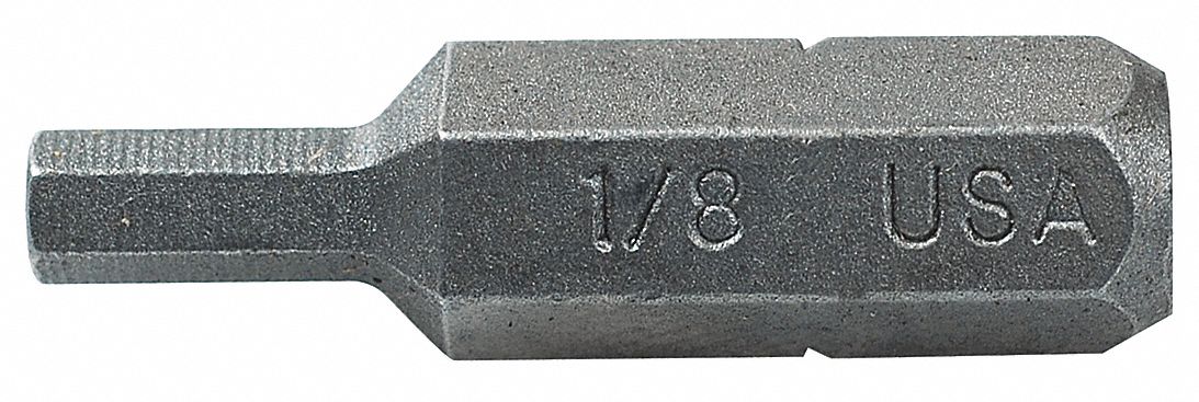 URREA Punta para Desarmador Hexagonal 3/16" , 1/4" Hexagonal , Longitud ...