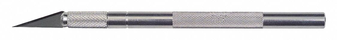 STANLEY Exacto , PrecisiónAcero , 1-1/4" Longitud de la Hoja , 1-9/16 ...