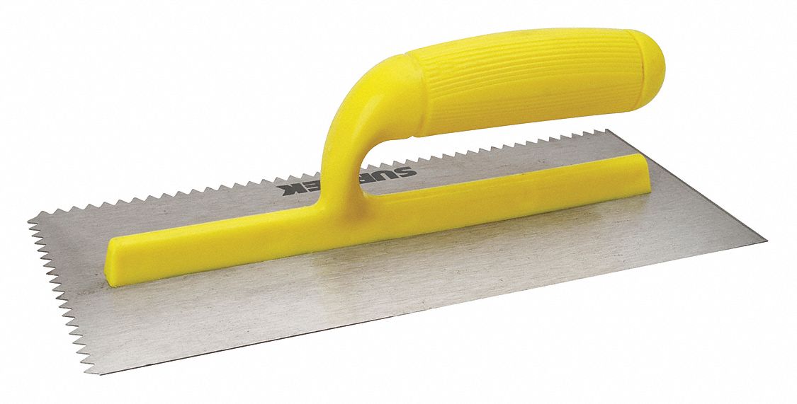 SURTEK Llana,Mgo Plas,11x5 pulg.,Dentada,Acero - 29F766 | 123187 ...