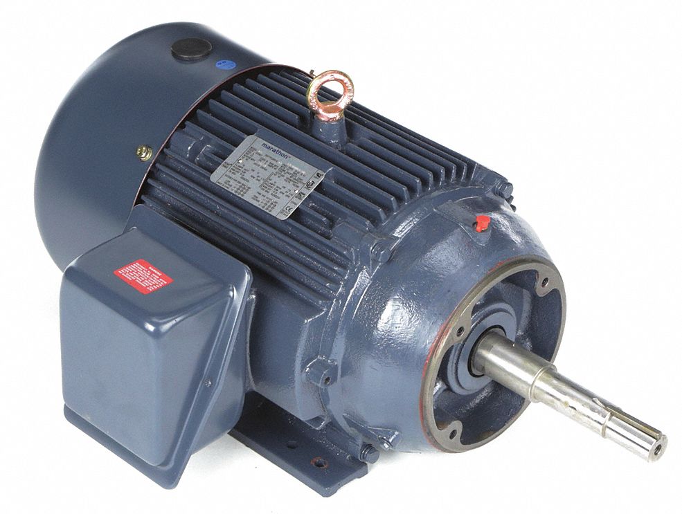 Close-Coupled Pump Motor, 15, Nameplate RPM 3538, 230/460, 254JP - Grainger