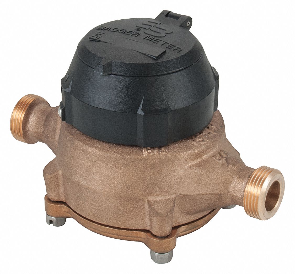 BADGER, Mechanical Flowmeter, Water, Mechanical Flowmeter - 29FJ91|102 ...