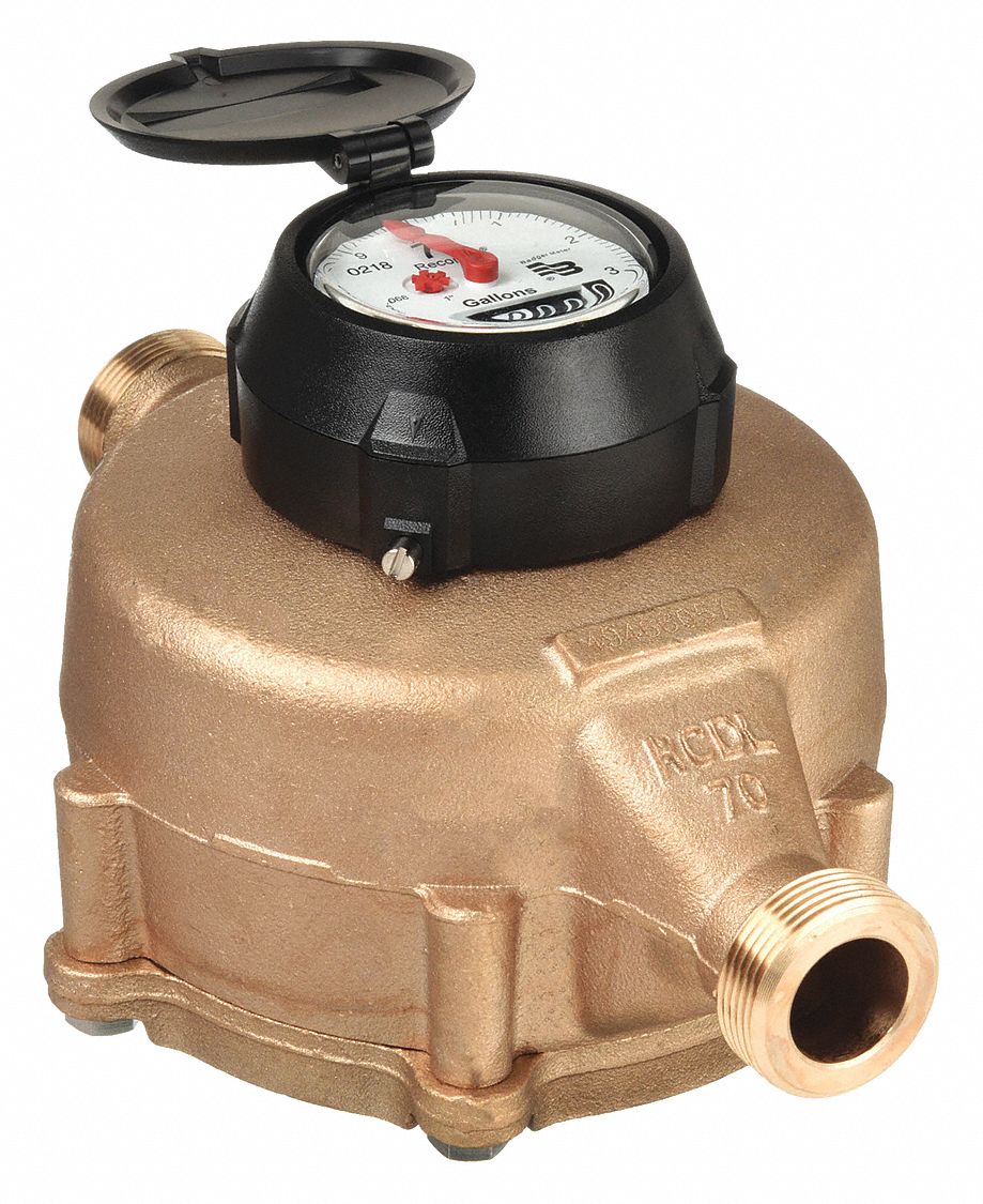 BADGER, Mechanical Flowmeter, Water, Mechanical Flowmeter - 29FJ93|103 ...