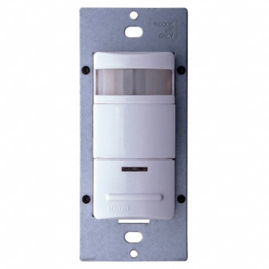 Wall Switch Box Occupancy Sensor, 2100 sq ft Passive Infrared, White ...
