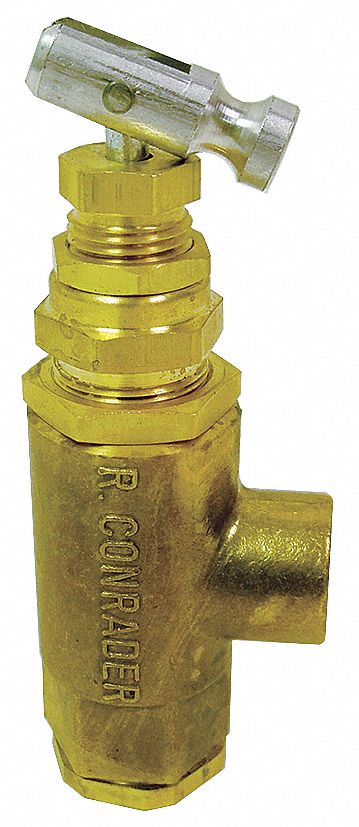 CONRADER, 3/8 in Inlet Size, 1/4 in Outlet Size, Unloader Pilot Valve ...