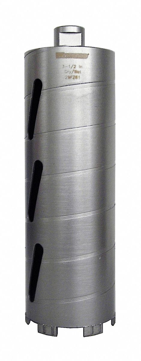 WESTWARD, 3 in Core Dia, 10 in Max Drilling Dp, Coring Bit - 29FZ60 ...
