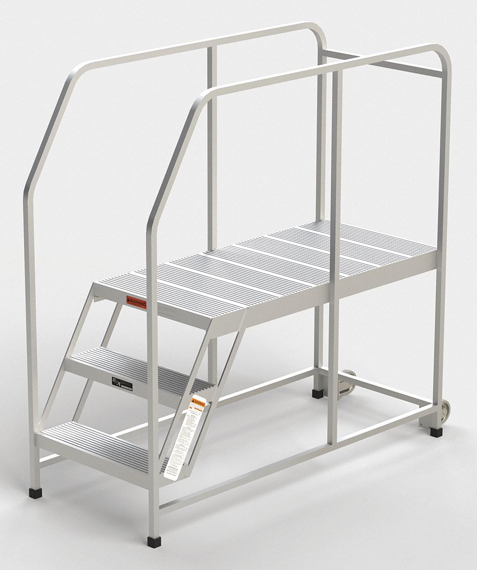 EGA, 2.5 ft Platform Ht - Max, 24 in x 49 in, Mobile Work Platform ... EGA, 2.5 ft Platform Ht - Max, 24 in x 49 in, Mobile Work Platform ...