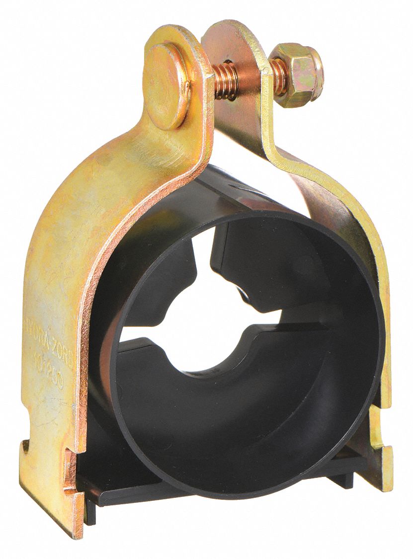 Di-Chromate Plated Steel, For 7/8 in Copper Tube, Strut Clamp - 29JF83 ...