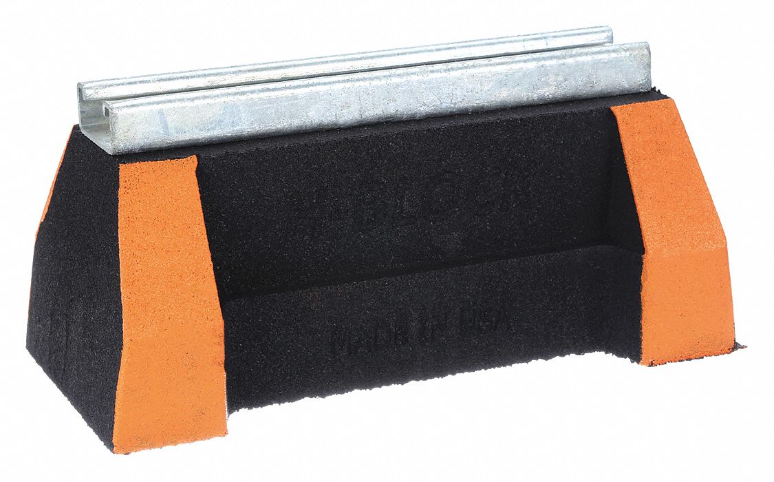 ANVIL, Rubber Base, Pre-Galvanized Steel, Support Block - 29JG14 ...