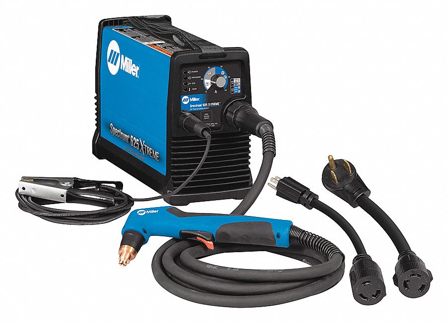 MILLER PLASMA CUTTER, SPECTRUM 625 X-TREME, 40 A, 20 FT, HANDHELD ...