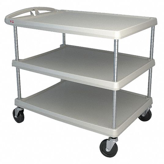 METRO, 500 lb Load Capacity, 37 in x 27-5/8 in, Utility Cart with ...