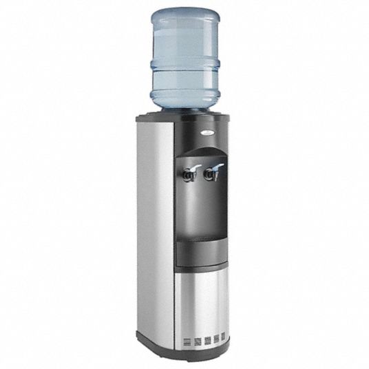 OASIS Bottled Water Dispenser: Freestanding, Top Loading, Cold/Room ...