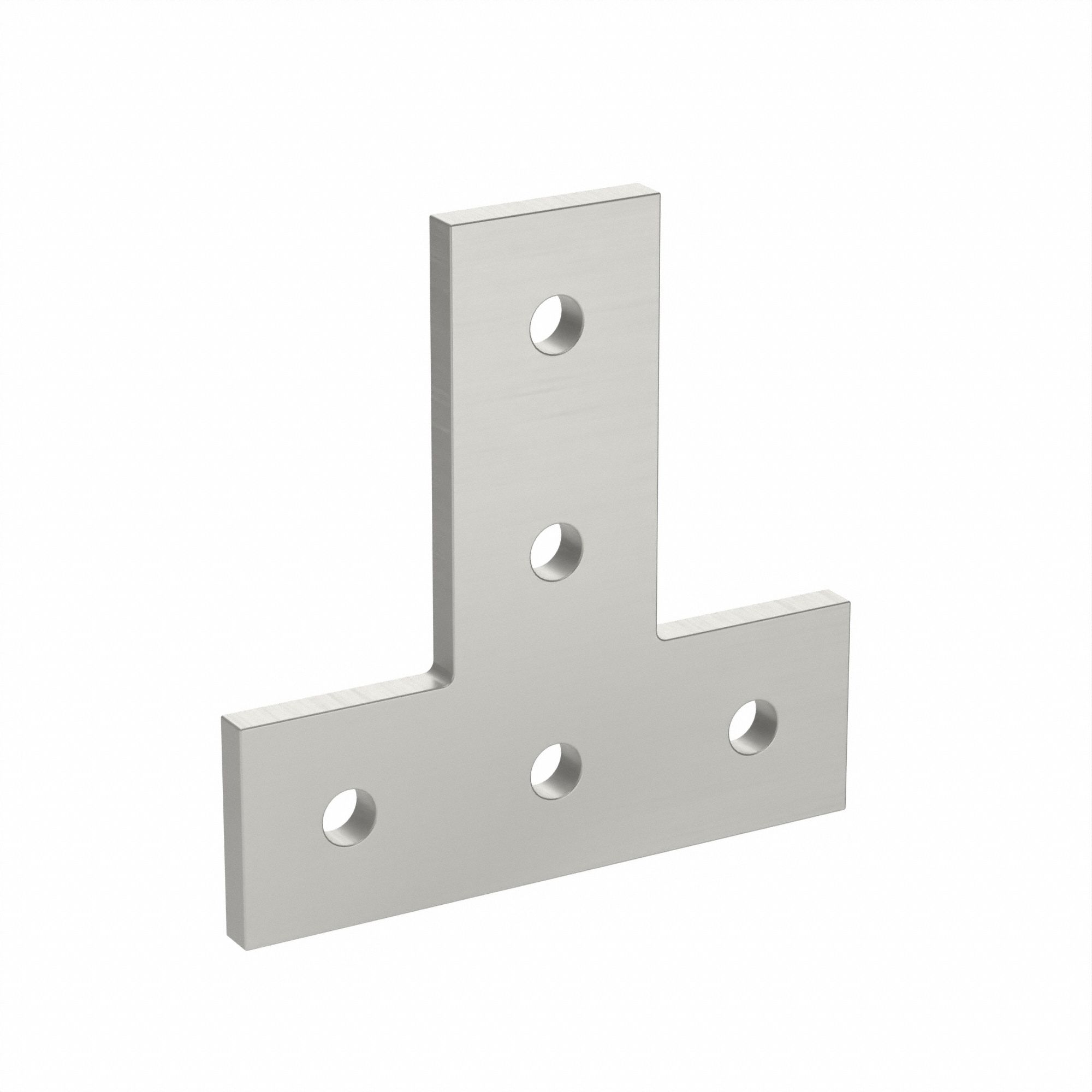"T" Flat Plate, 3/16 in x 3 in x 3 in, Joining Plate - 29PA20|4080 ...