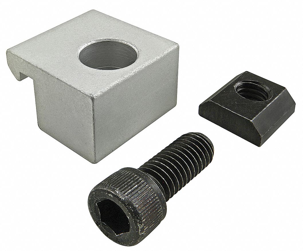 Std Angle Clamp Block, 1 9/64 in x 1 9/64 in x 1 3/16 in, Standard ...