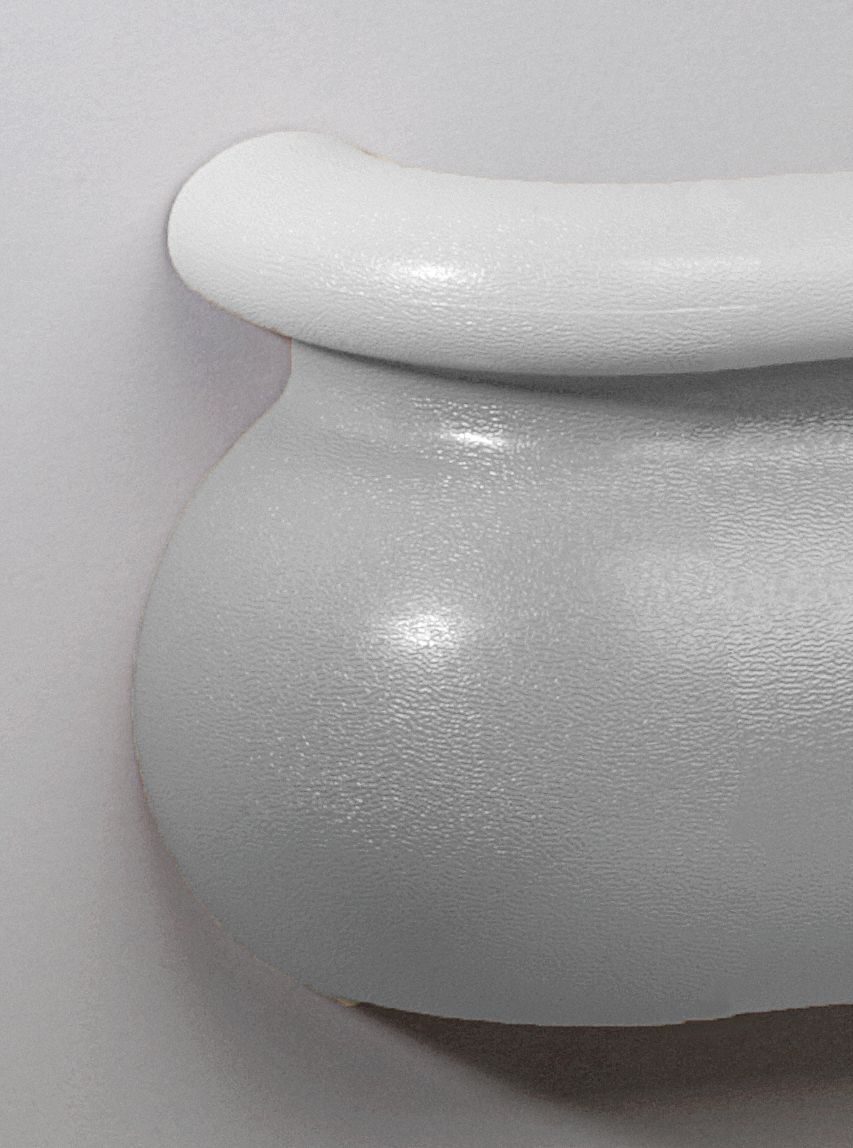 PAWLING CORP, PVC, Silver Gray, Handrail Return - 29PG07|BRL-625S-0-210 ... PAWLING CORP, PVC, Silver Gray, Handrail Return - 29PG07|BRL-625S-0-210 ...