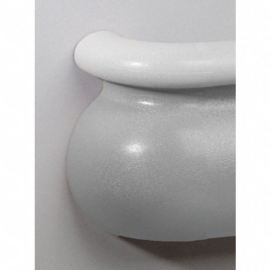 PAWLING CORP, PVC, Silver Gray, Handrail Return - 29PG07|BRL-625S-0-210 ...