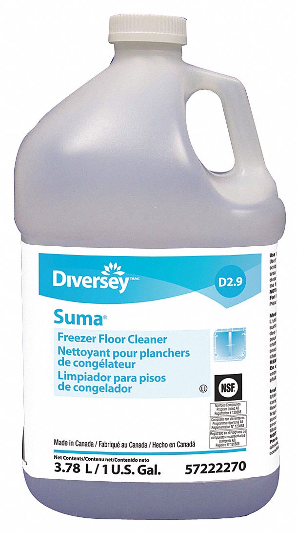 Freezer Floor Cleaner, PK 2 - Grainger