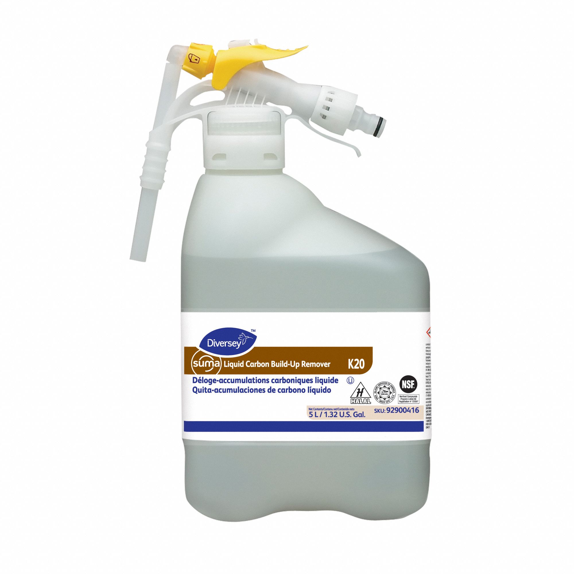 DIVERSEY, Suma, K20, Pre-Soak Detergent Concentrate - 29RJ08|92900416 ...