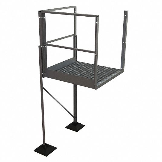 TRI-ARC, 8.5 ft Overall Ht, 500 lb Load Capacity, Turn Platform ...