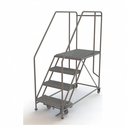 TRI-ARC, 3.3 ft Platform Ht - Max, 24 in x 35 in, Mobile Work Platform ...