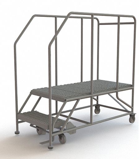 TRI-ARC, 1.7 ft Platform Ht - Max, 24 in x 47 in, Mobile Work Platform ...