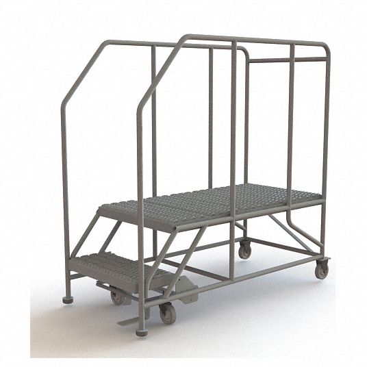 TRI-ARC, 1.7 ft Platform Ht - Max, 24 in x 47 in, Mobile Work Platform ...