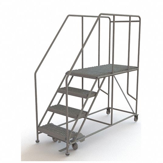 TRI-ARC, 3.3 ft Platform Ht - Max, 24 in x 47 in, Mobile Work Platform ...