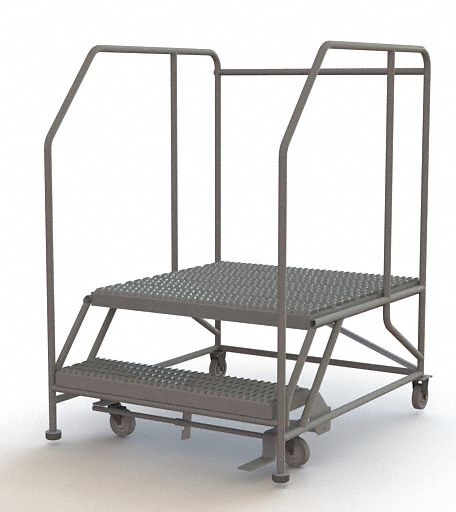 TRI-ARC, 1.7 ft Platform Ht - Max, 36 in x 35 in, Mobile Work Platform ...