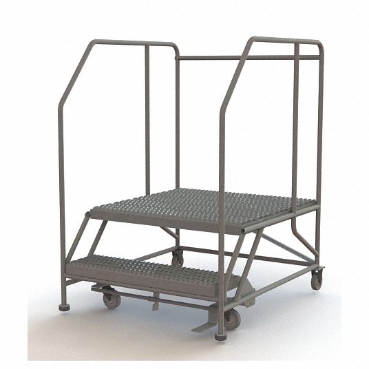 TRI-ARC, 1.7 ft Platform Ht - Max, 36 in x 35 in, Mobile Work Platform ...