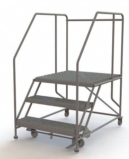 TRI-ARC, 2.5 ft Platform Ht - Max, 36 in x 35 in, Mobile Work Platform ...