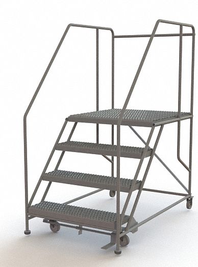 TRI-ARC, 3.3 ft Platform Ht - Max, 36 in x 35 in, Mobile Work Platform ...