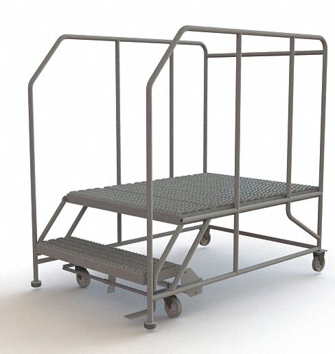 TRI-ARC, 1.7 ft Platform Ht - Max, 36 in x 47 in, Mobile Work Platform ...