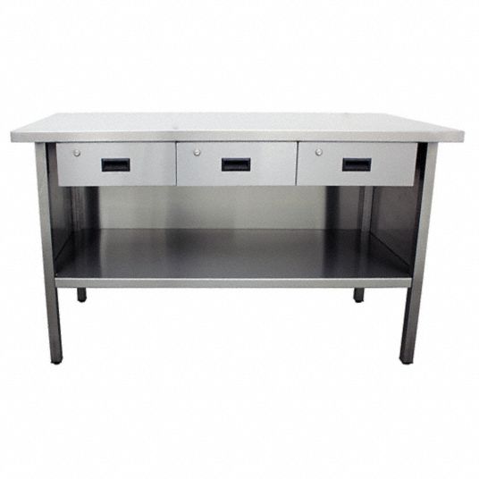 JAMCO, Fixed Ht, Stainless Steel, Workbench - 29RK53|VO372 - Grainger