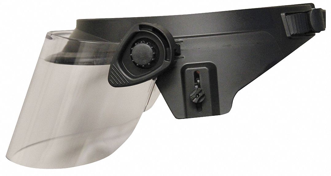 UNITED SHIELD, Thermoplastic, Pivot, Riot Control Face Shield - 29RM05 ...