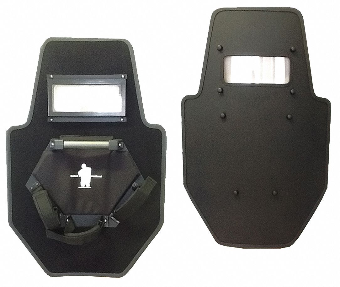 UNITED SHIELD, NIJ IIIA, 48 in Ht, Ballistic Shield - 29RM32|ERT-IIIA ...