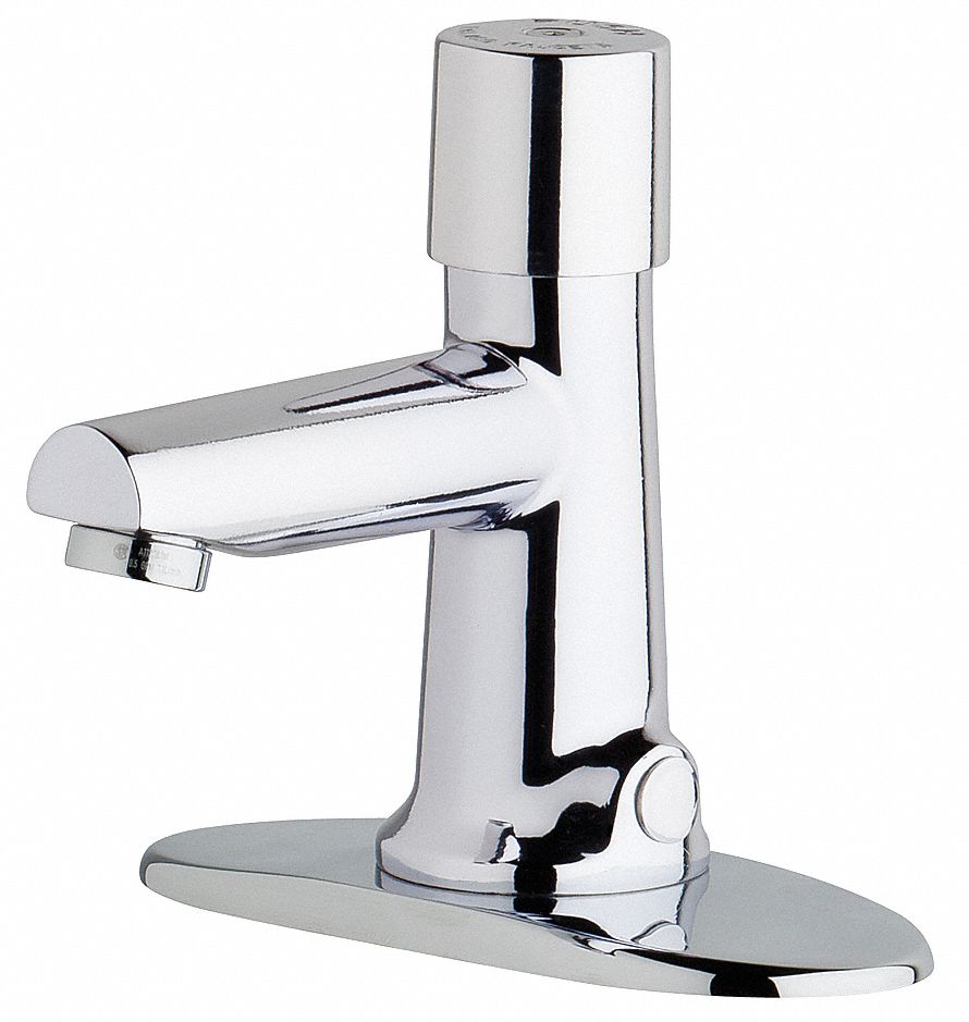 Chicago Faucets, 3501, Straight Spout Bathroom Faucet - 29RR60|3501 ...